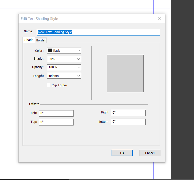 How to apply text shading