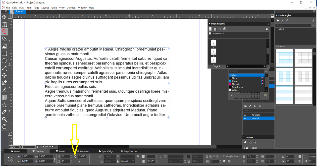 How to create beveled corners in Quark 2022