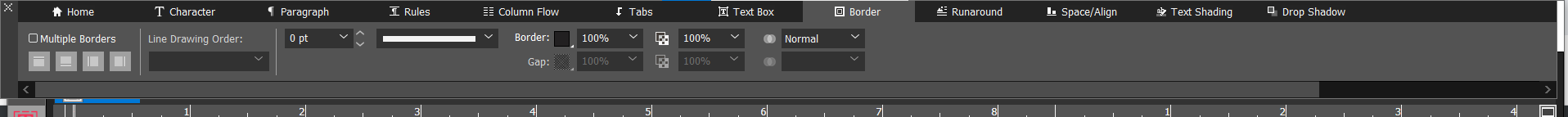 How to add Borders to Boxes