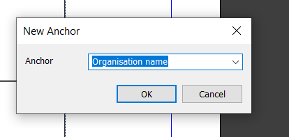 How to use Tables as Anchors