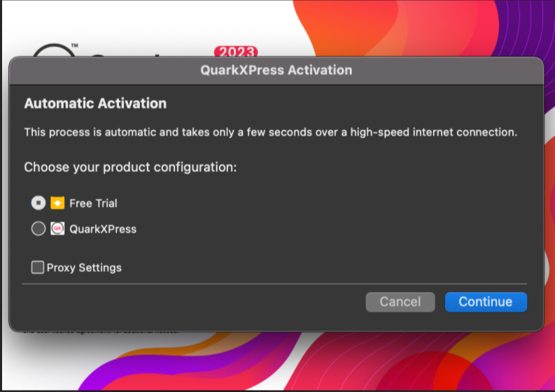 How to install QuarkXPress 2023 on Mac OS