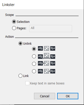 How to use Linkster Tool