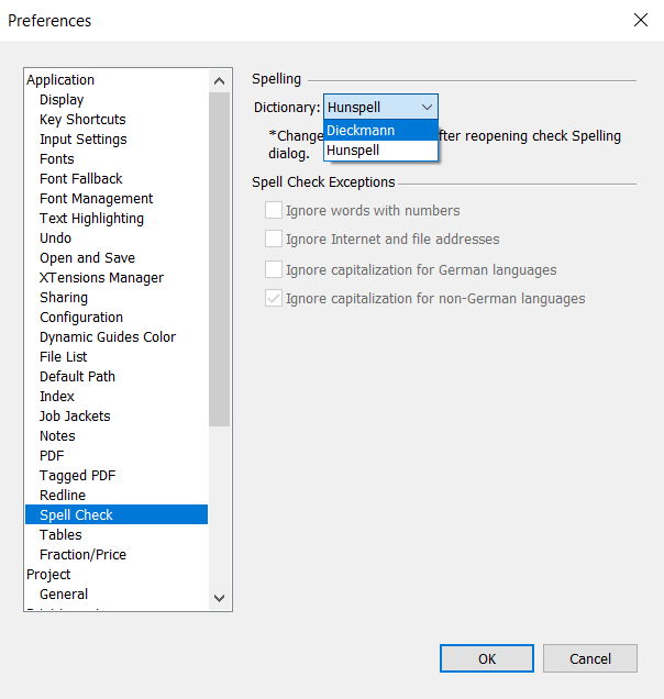 How to Enable Hunspell and Dieckmann Checker Integration