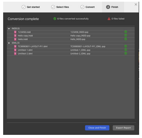How to open Indesign Files in QuarkXPress.