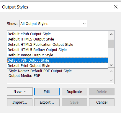How to transfer PDF output style from QuarkXPress 2022 to QuarkXPress 2023
