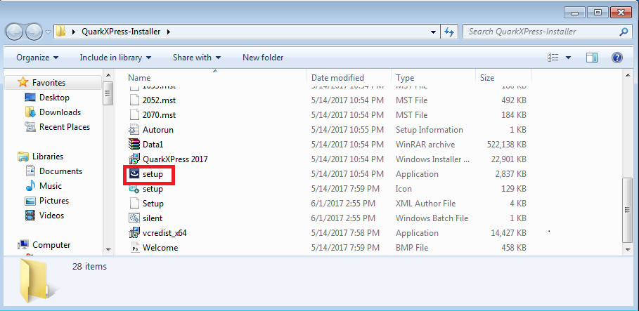 How to install QuarkXPress 2017 on Windows?