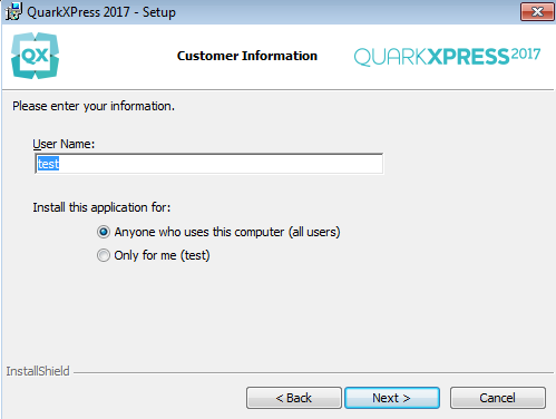 How to install QuarkXPress 2017 on Windows?