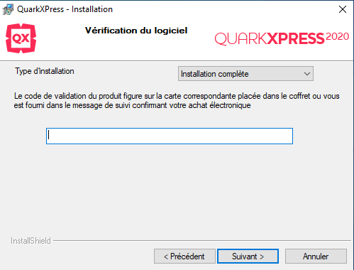 Comment installer QuarkXPress 2020 sur Windows