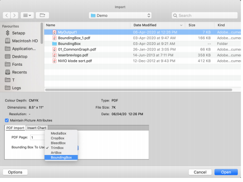 How to do PDF Import with ArtBox and BoundingBox
