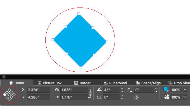 Box Position Reference Point