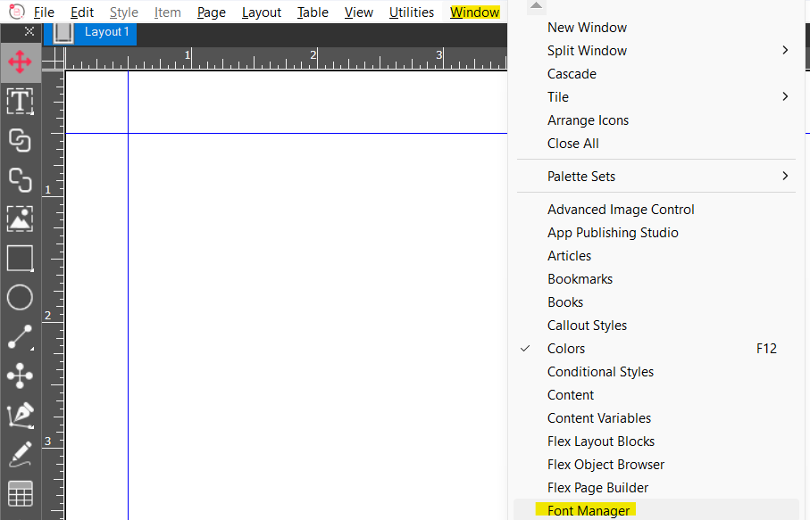 How to Use Specific Document Fonts in Local Library